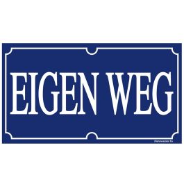 Bord Eigen Weg 17,5X10Cm