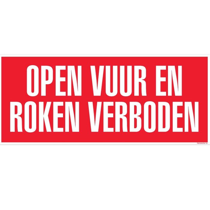 Open Vuur&Roken Verboden 15/35Tekst